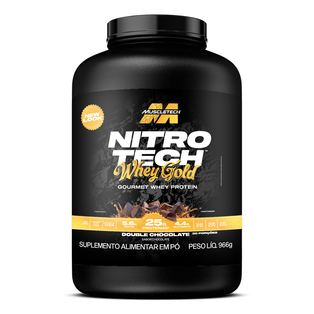 Whey Protein Nitro Tech Gold - Muscletech Brasil