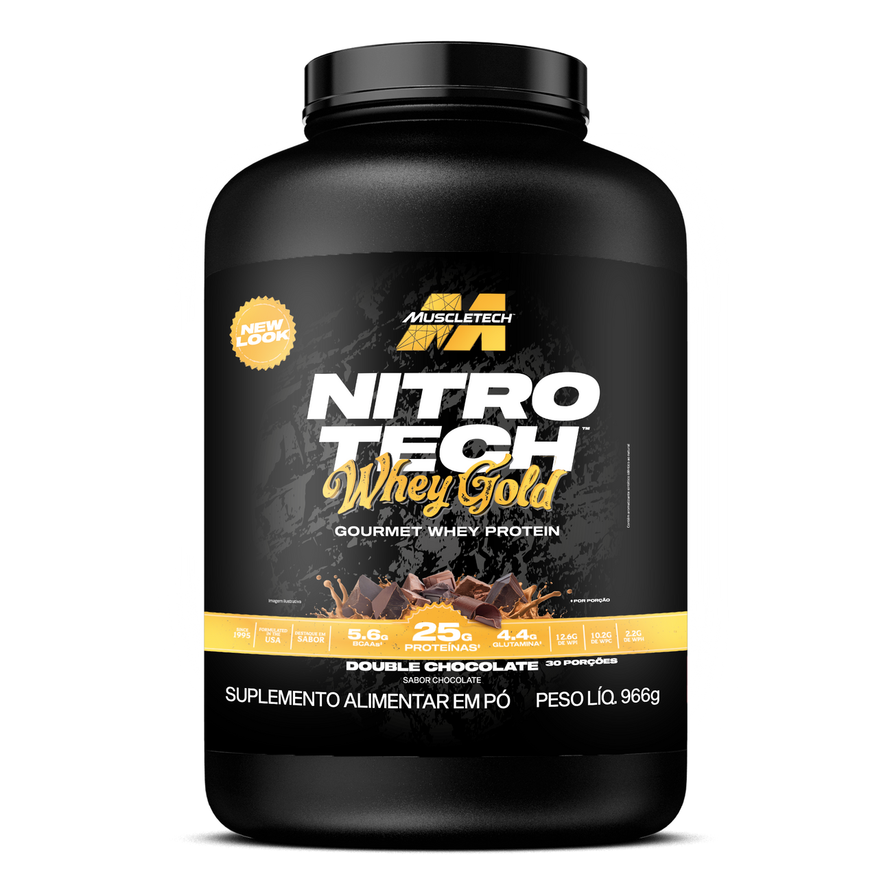 Whey Protein Nitro Tech Gold - Muscletech Brasil
