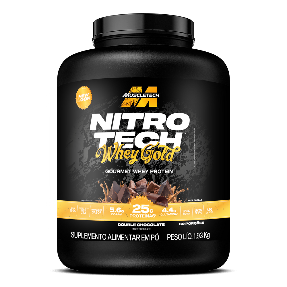 Whey Protein Nitro Tech Gold - Muscletech Brasil