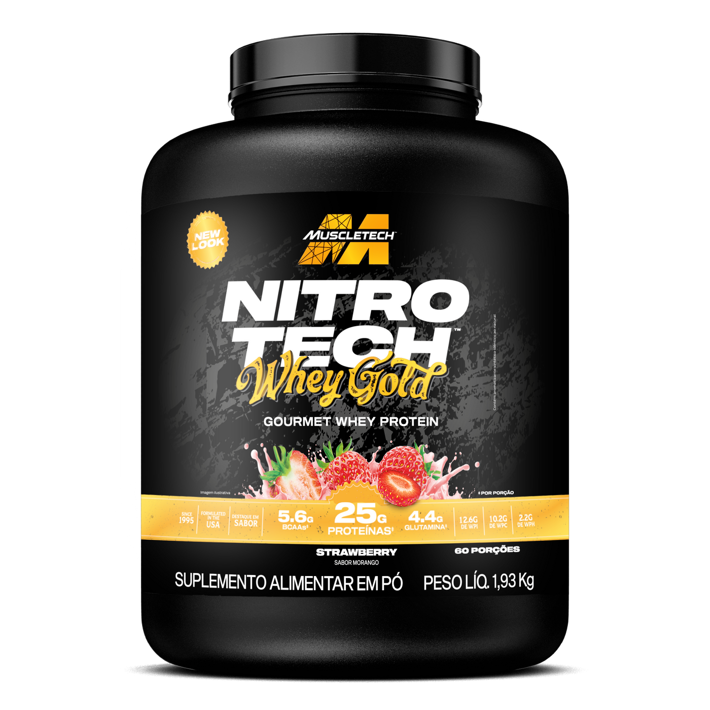 Whey Protein Nitro Tech Gold - Muscletech Brasil