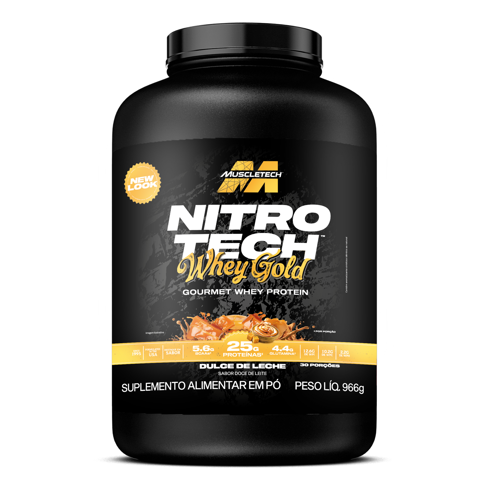 Whey Protein Nitro Tech Gold - Muscletech Brasil